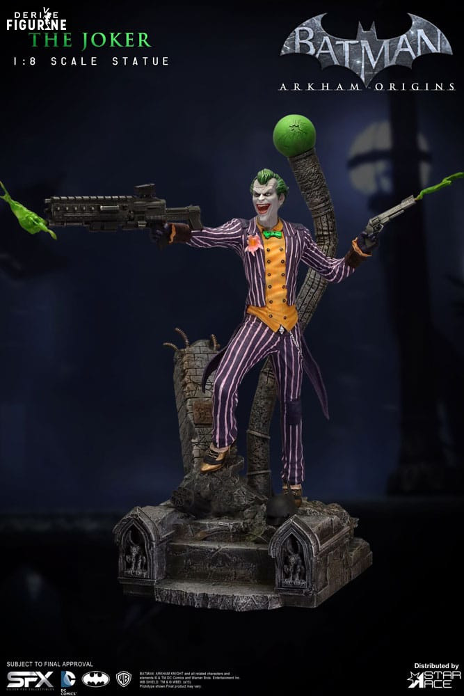 Batman Arkham Origins Joker Statue